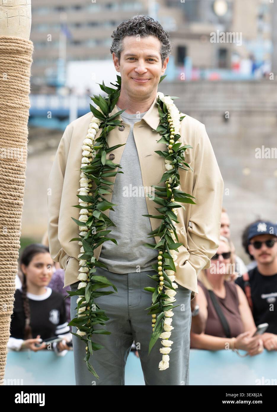 Thomas Kail attends the "Moana Experience" Launch in Potters Fields ...