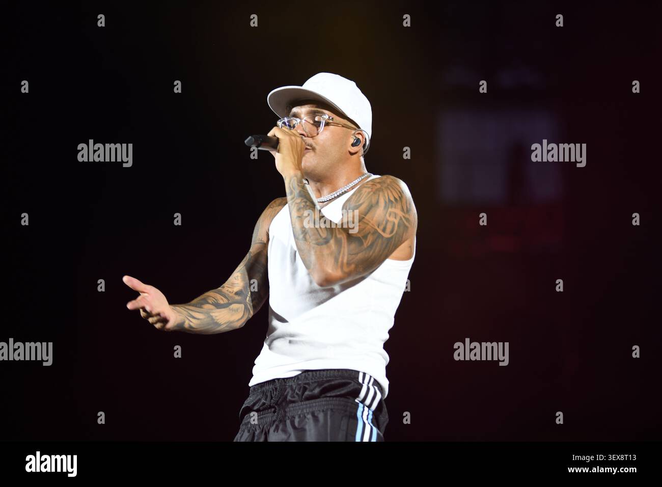6/28/2026 Italian rapper Emanuele Palumbo, known professionally as ...