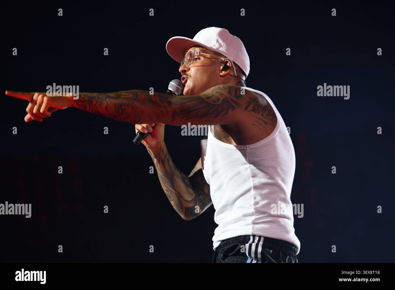 6/28/2026 Italian rapper Emanuele Palumbo, known professionally as ...