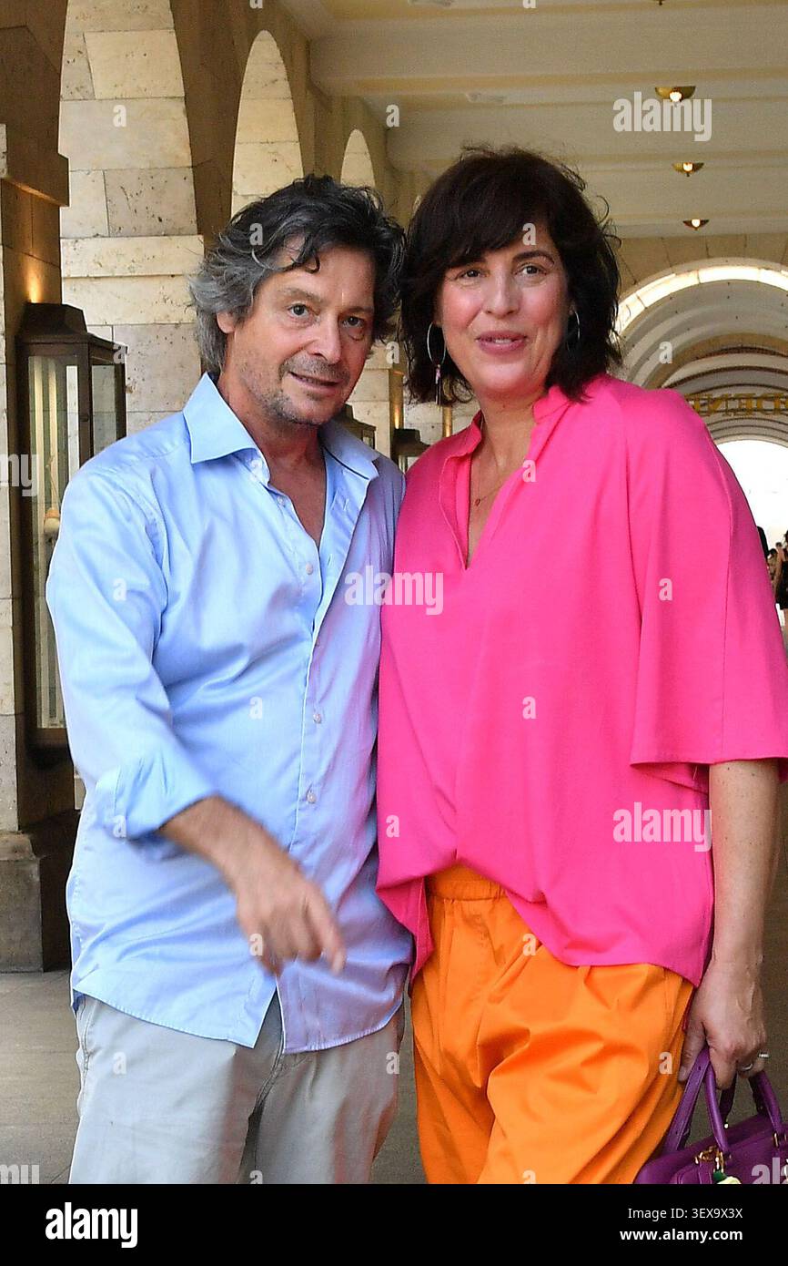Fritz Karl and Elena Uhlig attend the ZDF reception on June 30, 2026 ...