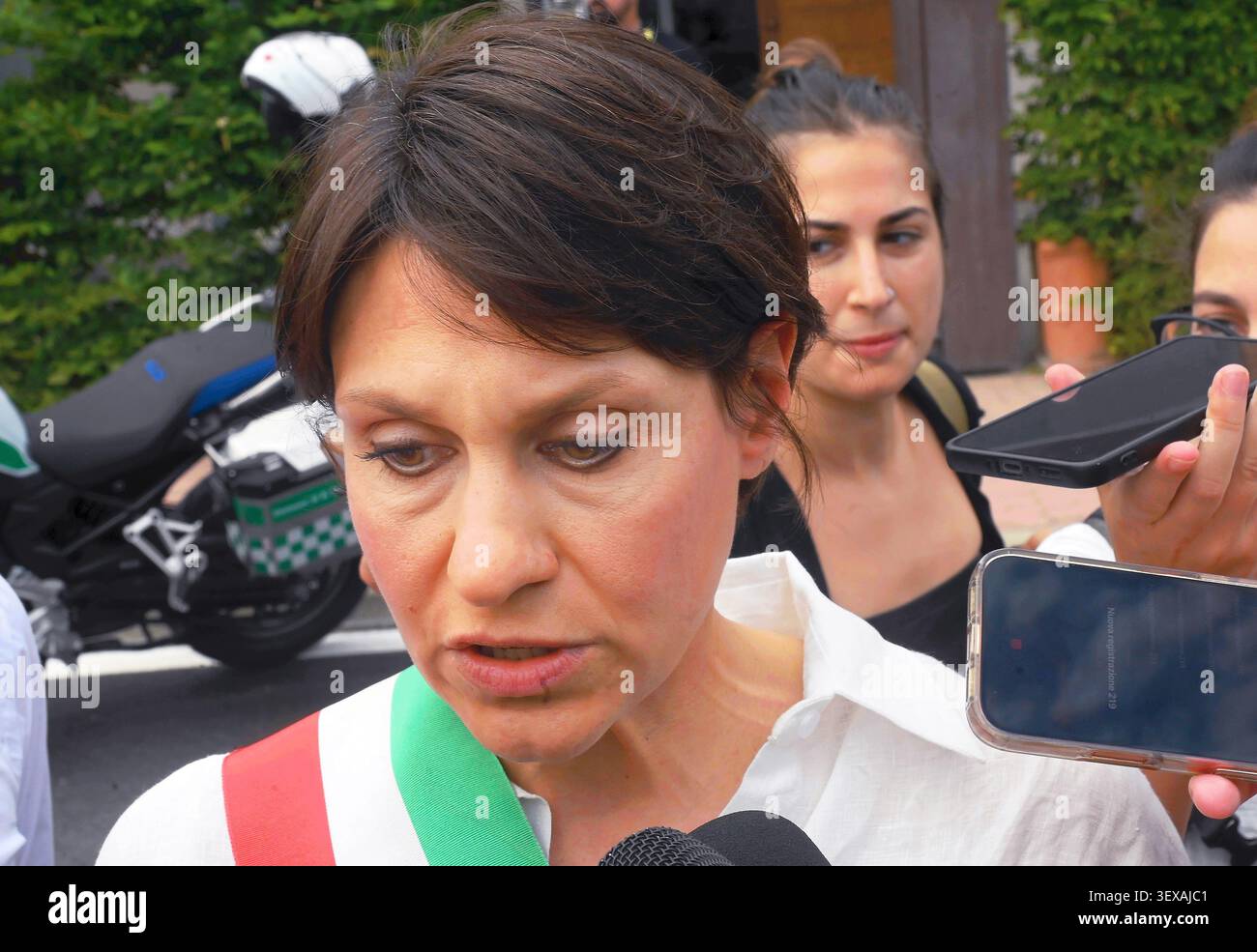 IPA86244264 - Milan, June 30, 2026: The viewing room for Local Police ...