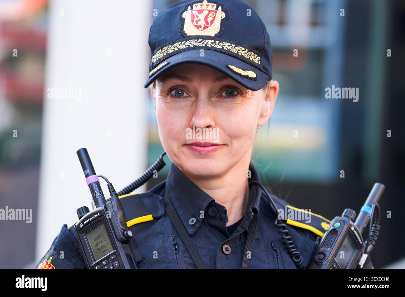 Oslo 20260630. Oslo Police Chief, Ine Jahren. There is a fire in a ...