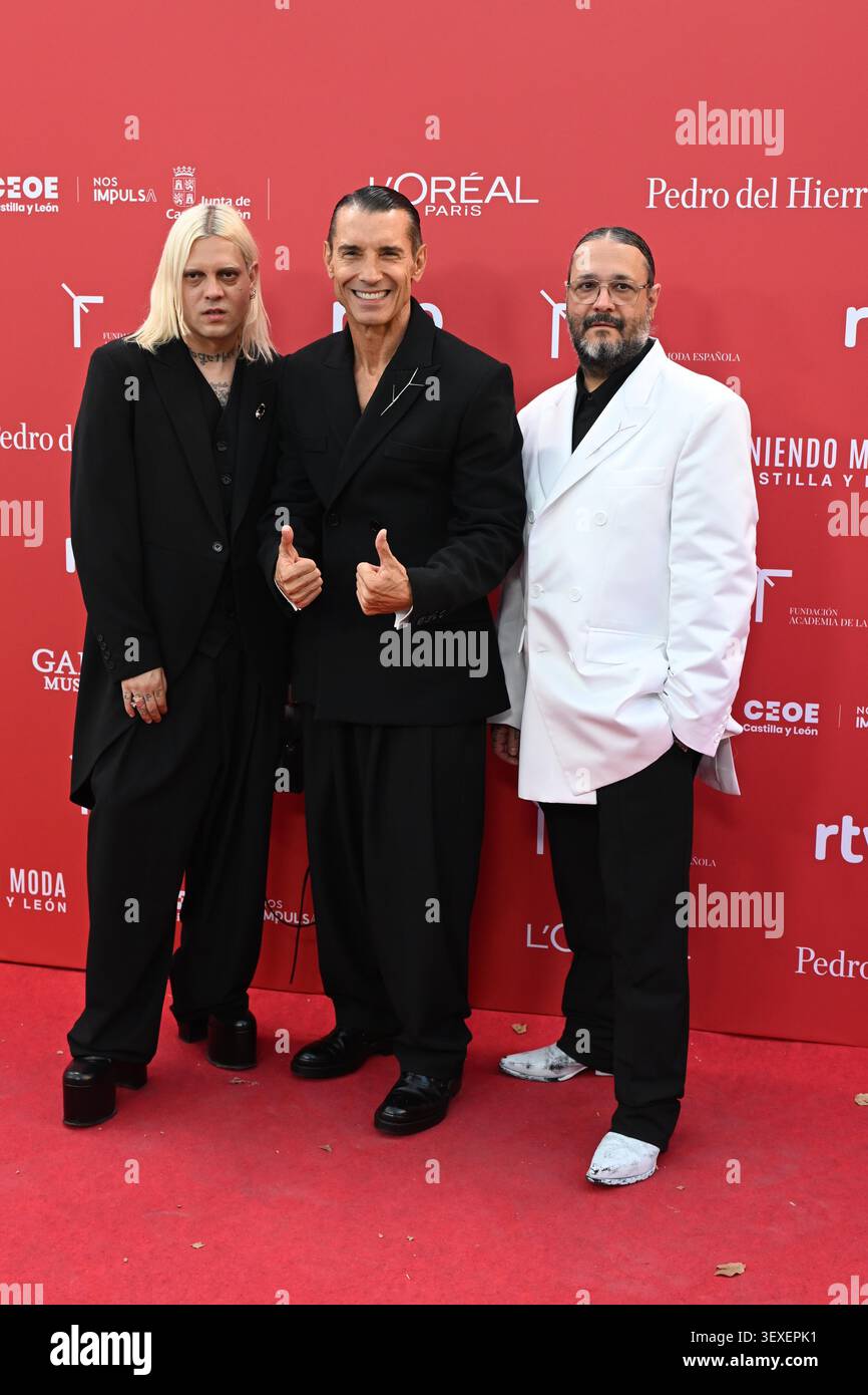 Jesús Vázquez poses at the third edition of the Spanish Fashion Academy ...