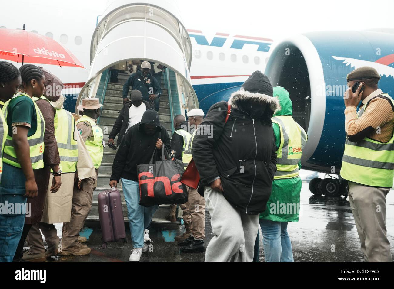 Nigerian nationals repatriated from South Africa, following concerns ...