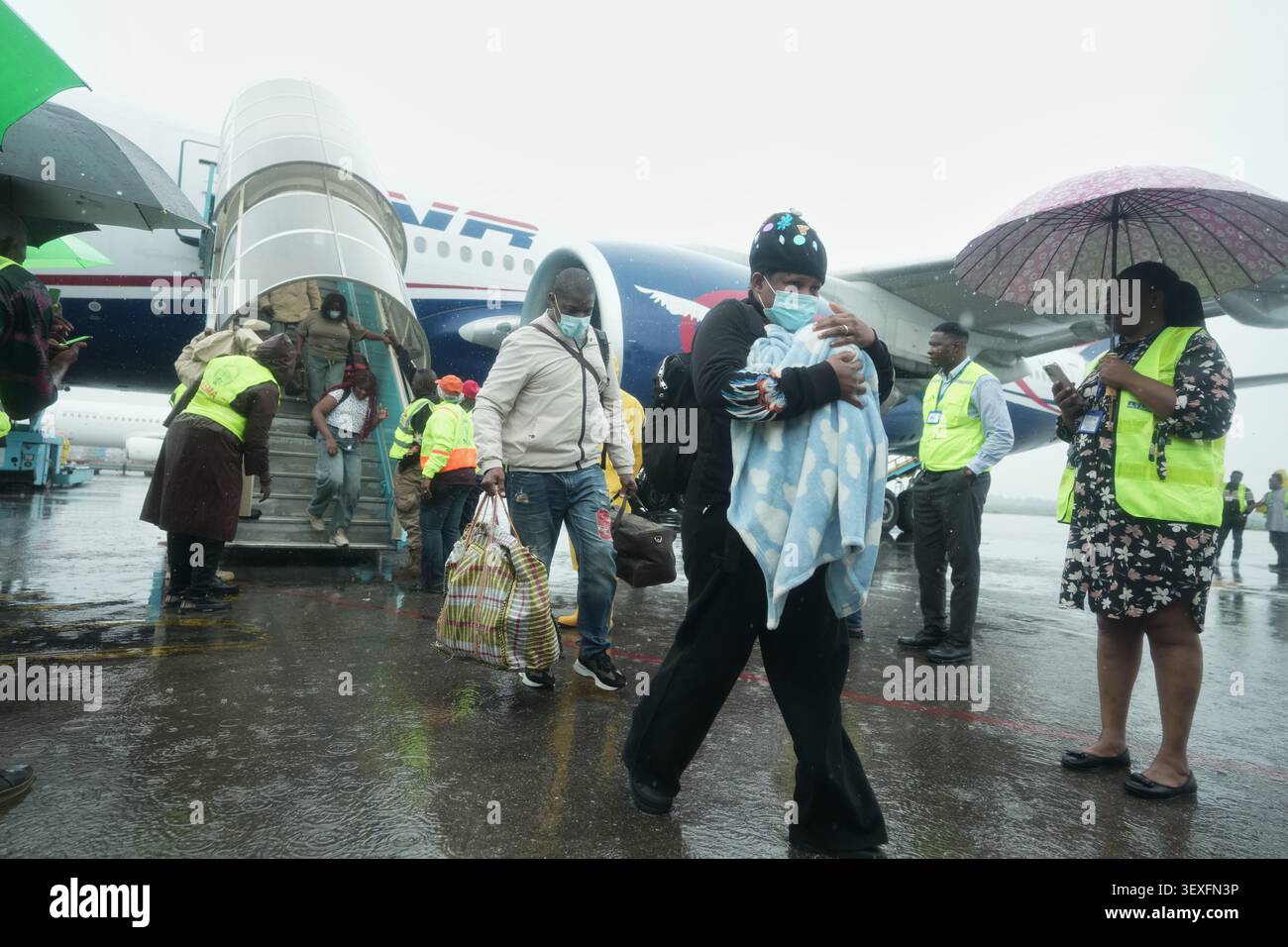 Nigerian nationals repatriated from South Africa, following concerns ...