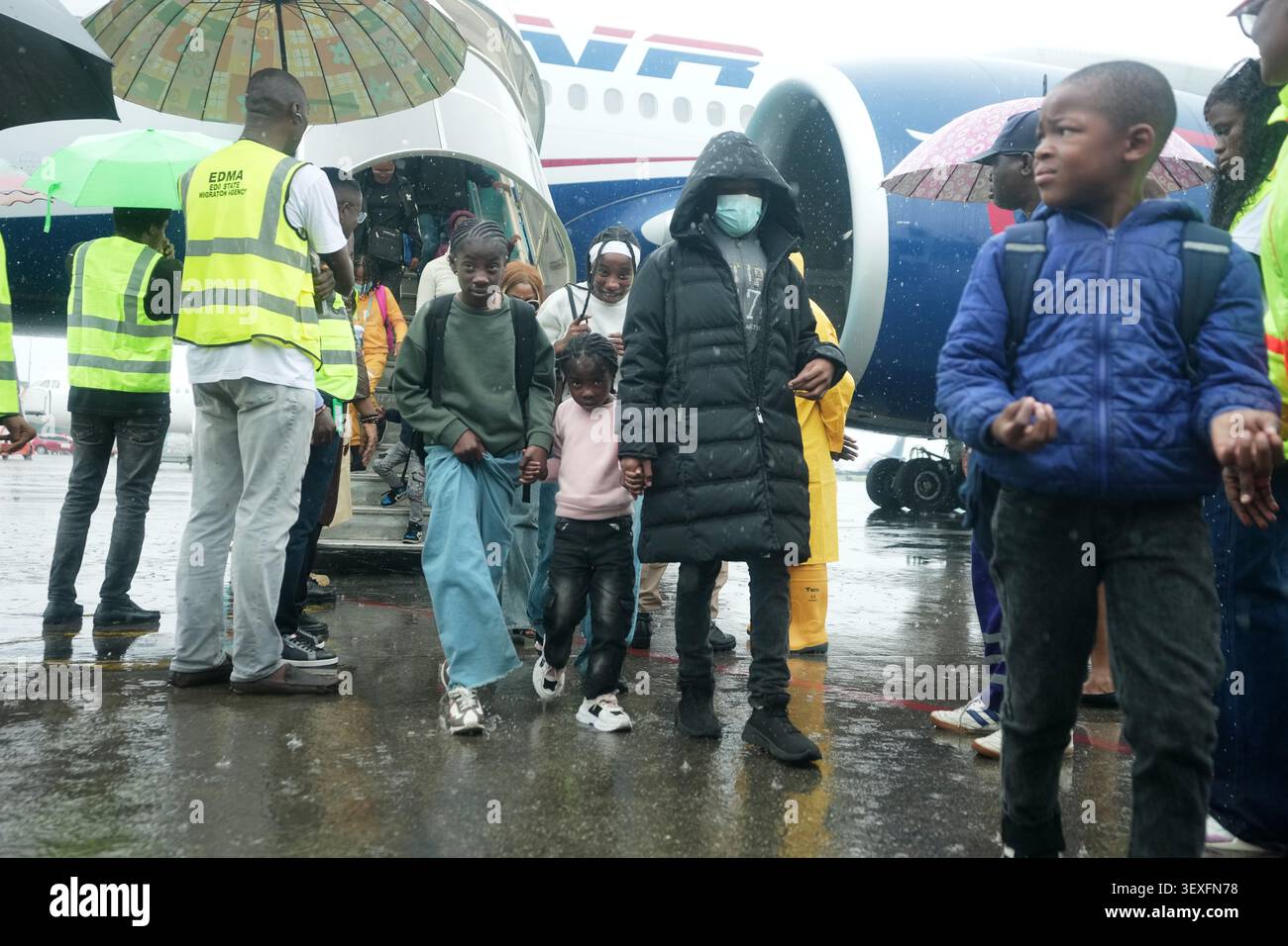 Nigerian nationals repatriated from South Africa, following concerns ...