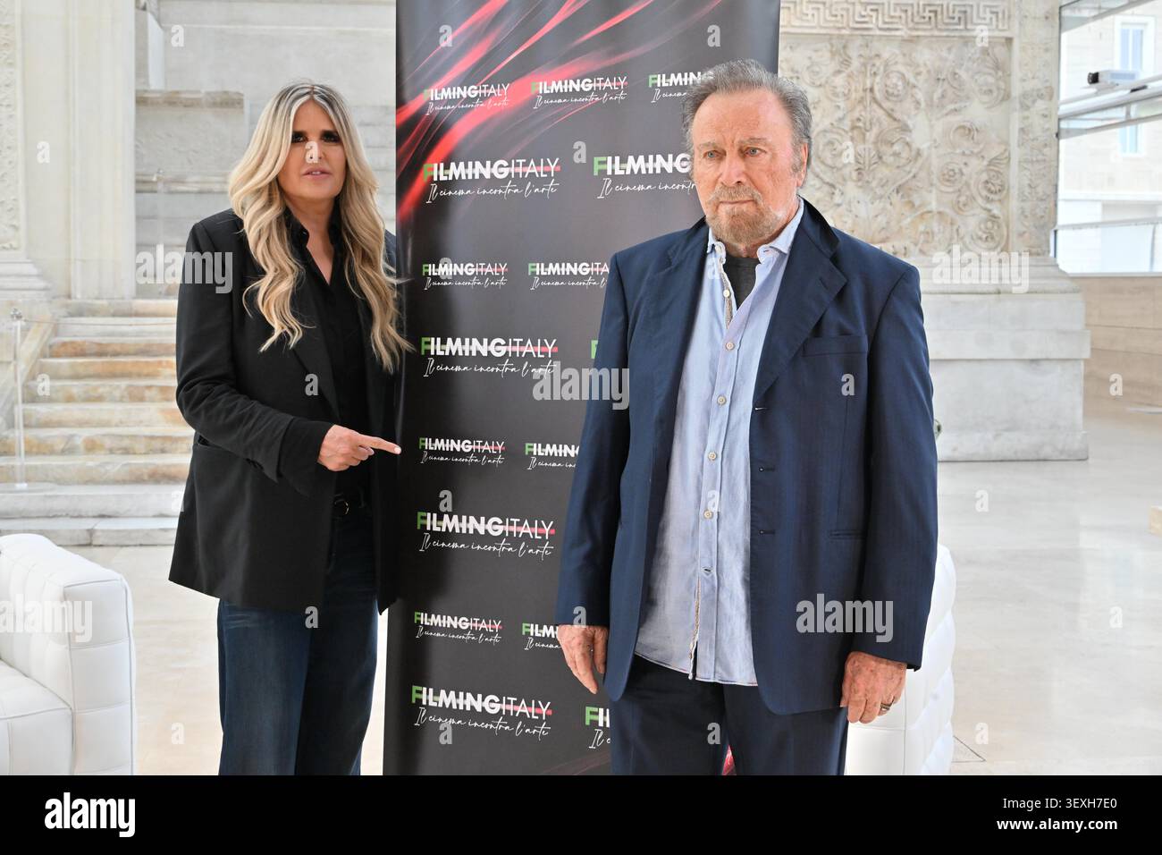 IPA86252472 - Rome: Ara Pacis. Filming Italy. Cinema Meets Art ...