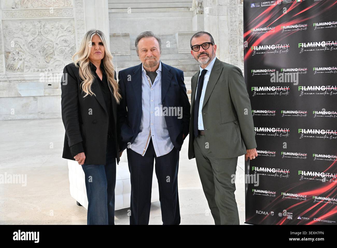 IPA86252570 - Rome: Ara Pacis. Filming Italy. Cinema Meets Art ...