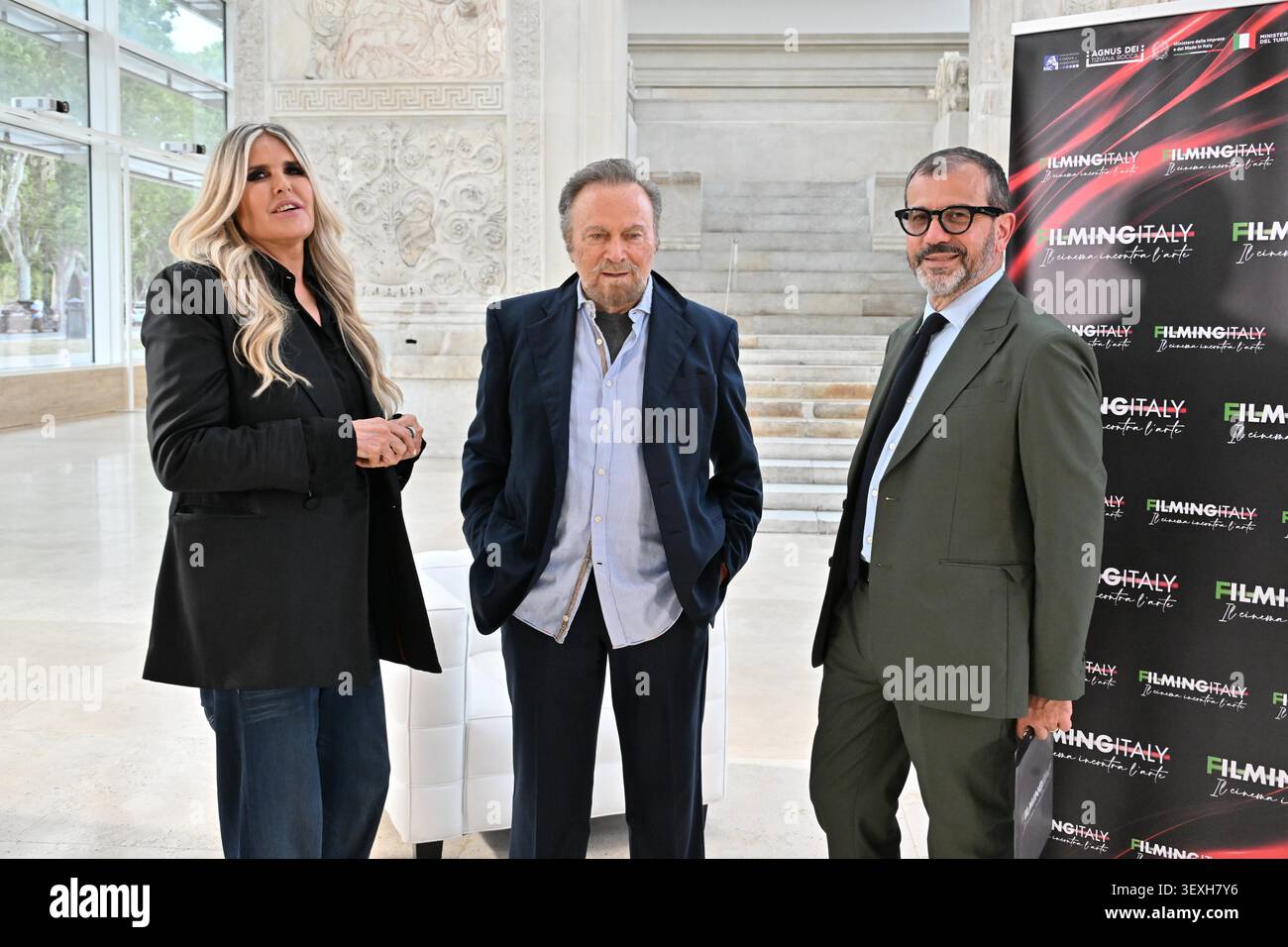 IPA86252545 - Rome: Ara Pacis. Filming Italy. Cinema Meets Art ...