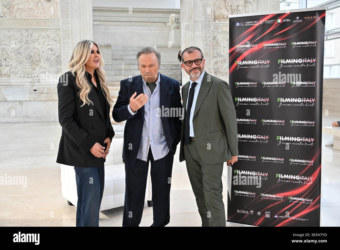 IPA86252550 - Rome: Ara Pacis. Filming Italy. Cinema Meets Art ...