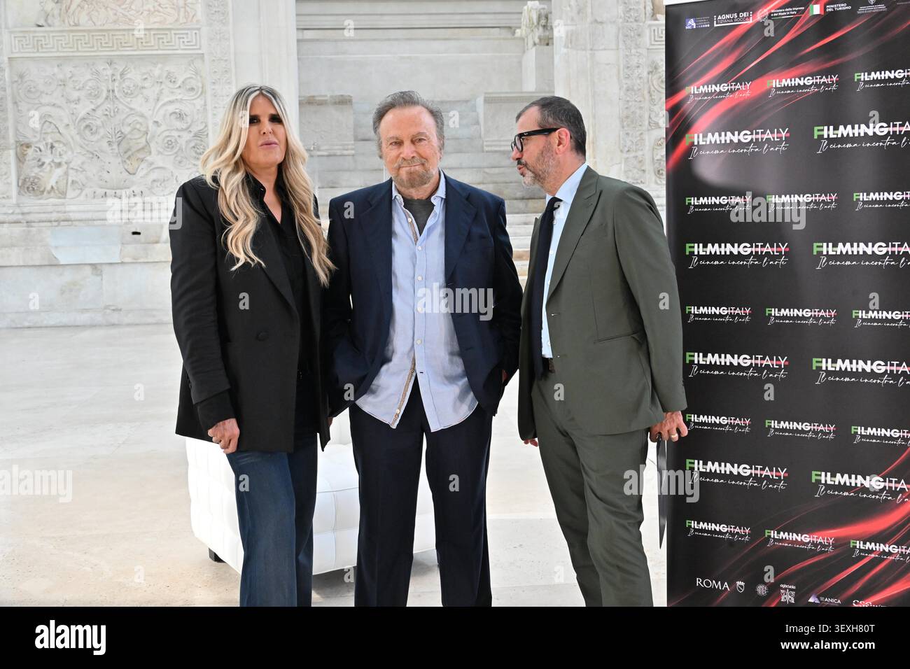 IPA86252563 - Rome: Ara Pacis. Filming Italy. Cinema Meets Art ...