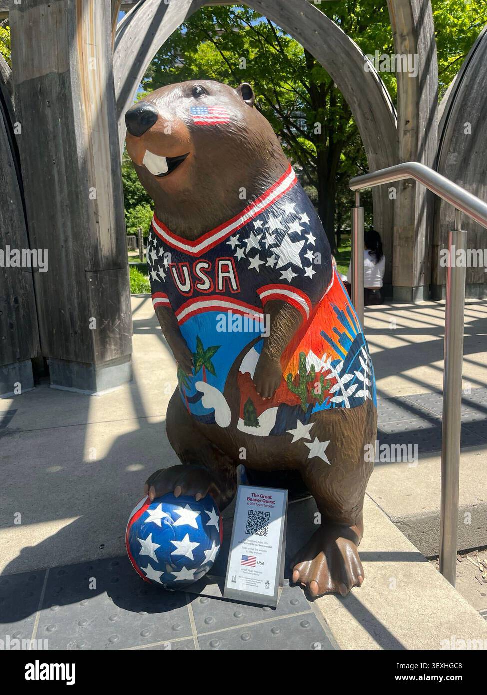 Police say they're investigating after a U.S.-themed World Cup beaver ...