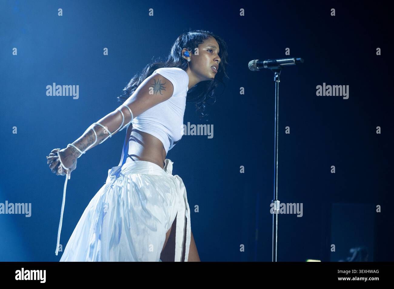 The singer Tokischa Altagracia, known as Tokischa, performs during her ...