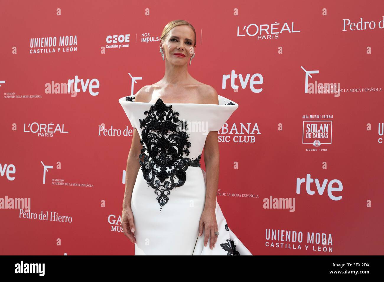 Paula Vazquez during the third edition of the Spanish Fashion Academy ...
