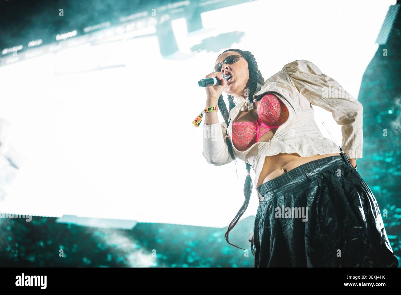 Roskilde, Denmark. 30th, June 2026. The Swedish duo Mami Umami performs ...