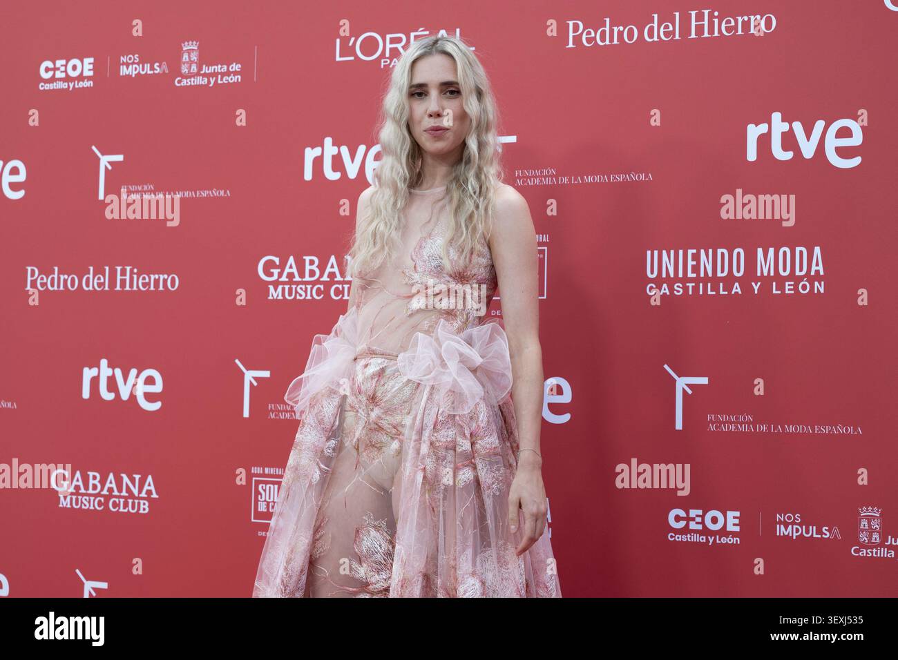 Lulu Figueroa during the third edition of the Spanish Fashion Academy ...