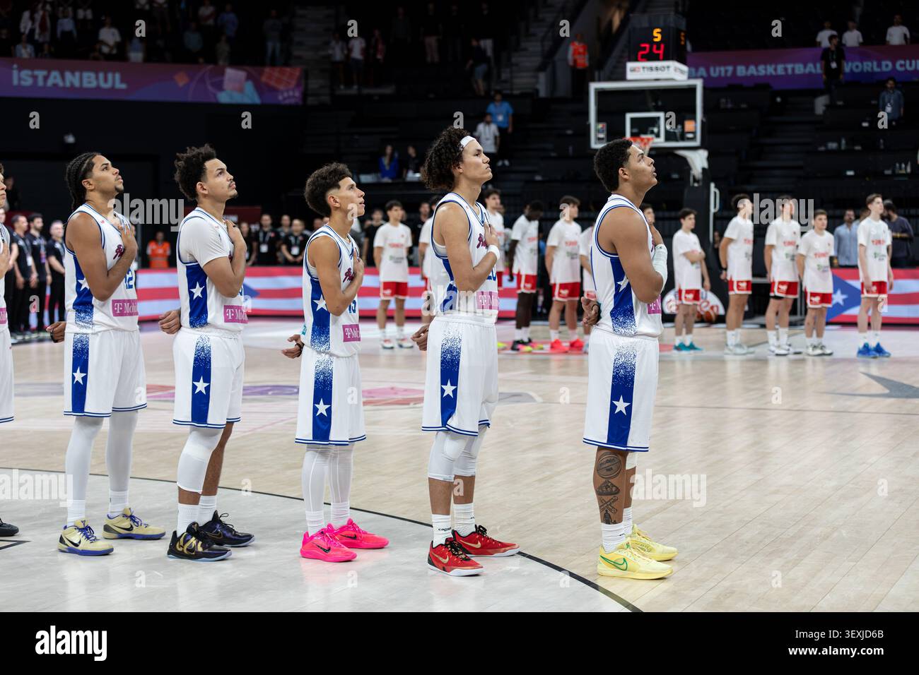 ISTANBUL, TURKEY - 30th June , 2026 : Puerto Rico team attending ...