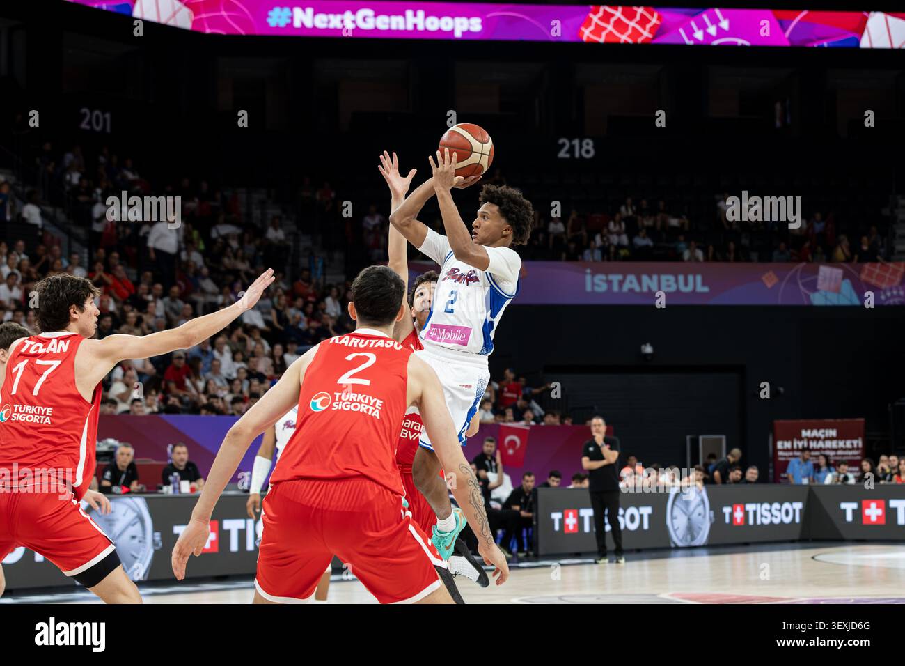 ISTANBUL, TURKEY - 30th June , 2026 : DWIGHT GAINES (#2) of Puerto Rico ...