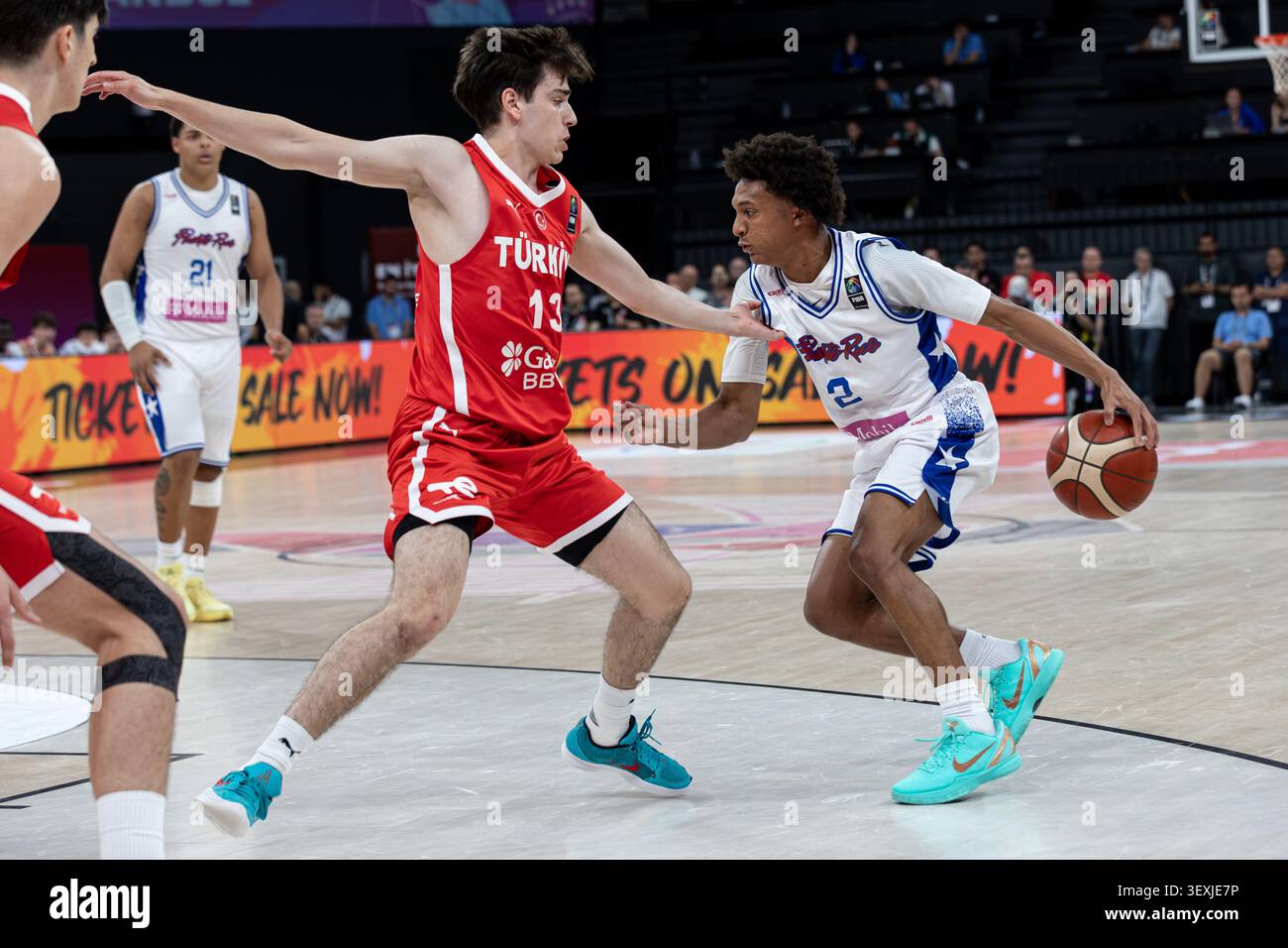ISTANBUL, TURKEY - 30th June , 2026 : DWIGHT GAINES (#2) of Puerto Rico ...