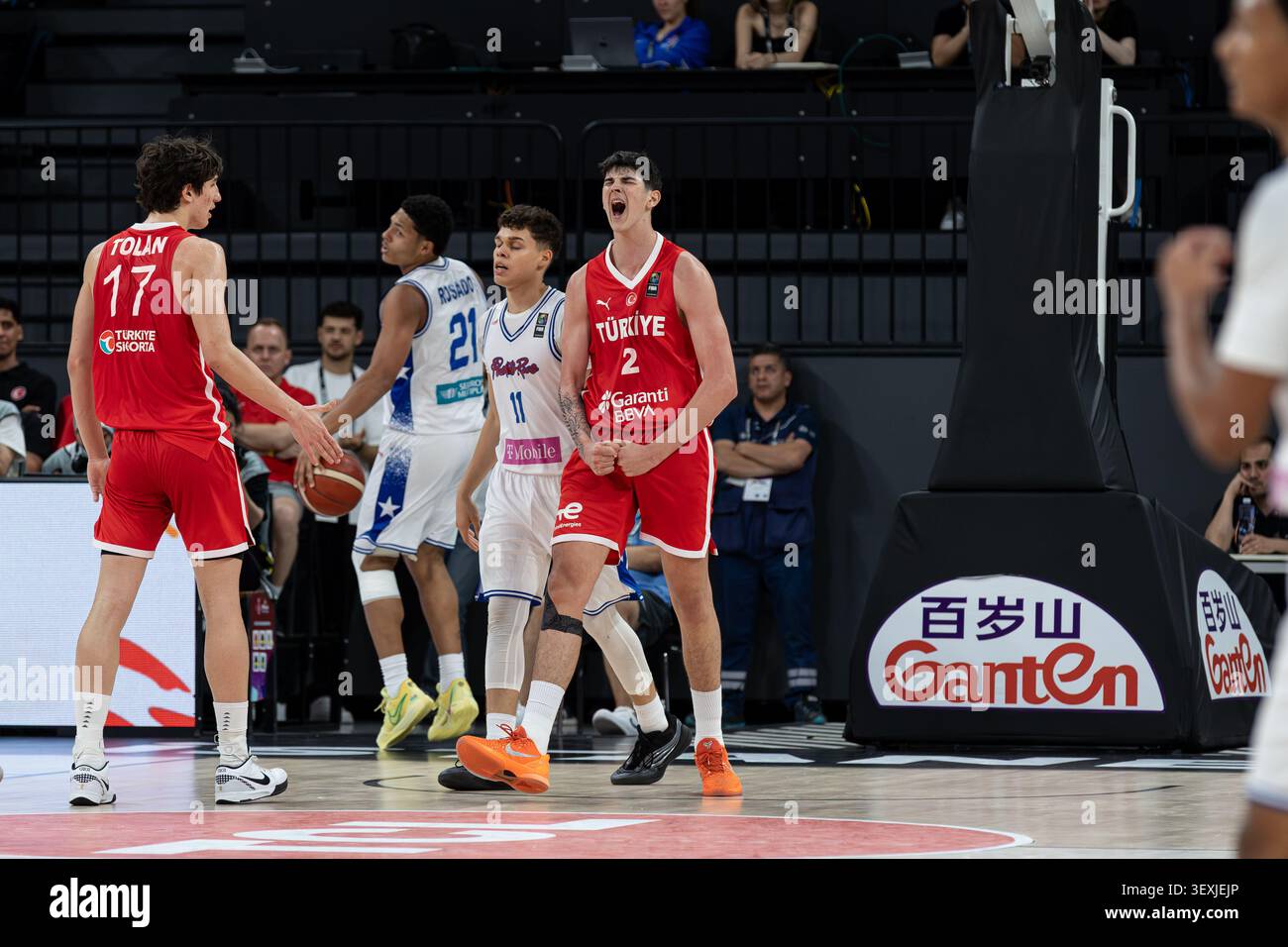ISTANBUL, TURKEY - 30th June , 2026 : DWIGHT GAINES (#2) of Puerto Rico ...