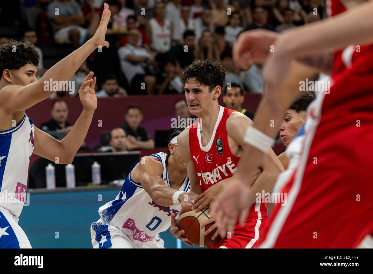 ISTANBUL, TURKEY - 30th June , 2026 : OMER KUTLUAY (#10) of Turkiye is ...