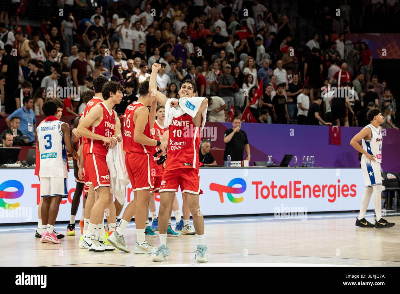ISTANBUL, TURKEY - 30th June , 2026 : OMER KUTLUAY (#10) of Turkiye is ...