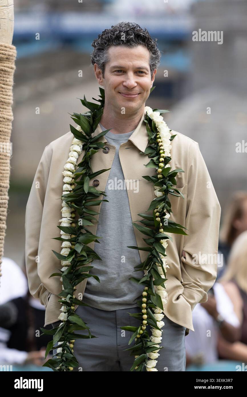 Thomas Kail attends the Moana Experience Media Launch, at Potters ...