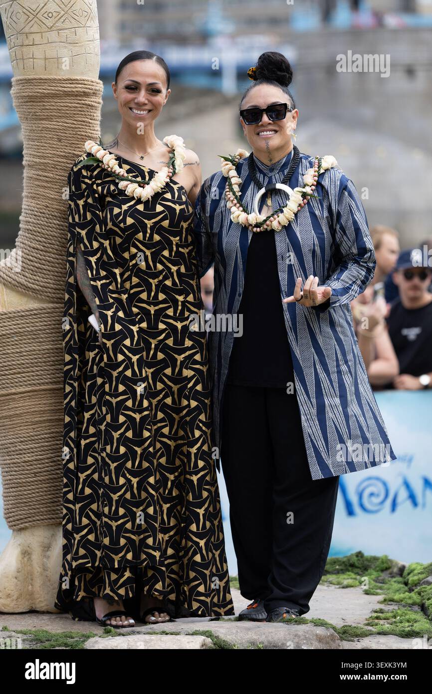 (L-R) Choreographers, Kayla Fa'Amaligi and Tiana Liufau attend the ...