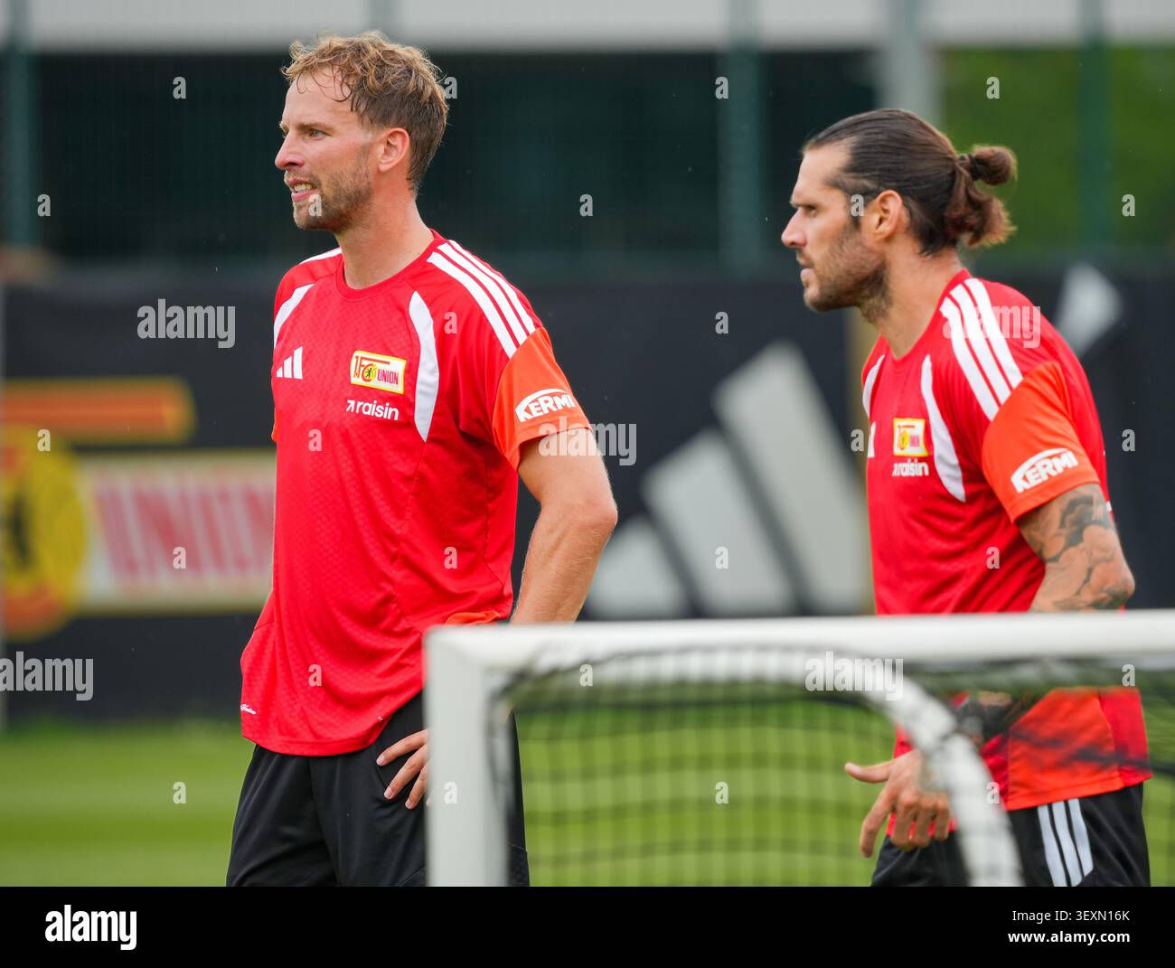 01 July 2026, Berlin: Soccer, Bundesliga, 1. FC Union Berlin training ...