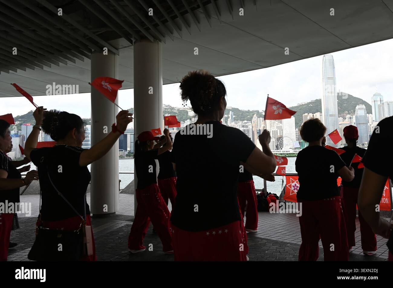 TOP PICS - People showing dancing to celebrate in Hong Kong, July 1 ...