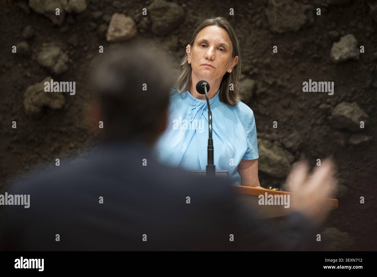 THE HAGUE - Laura Bromet (PRO) during a debate in the House of ...
