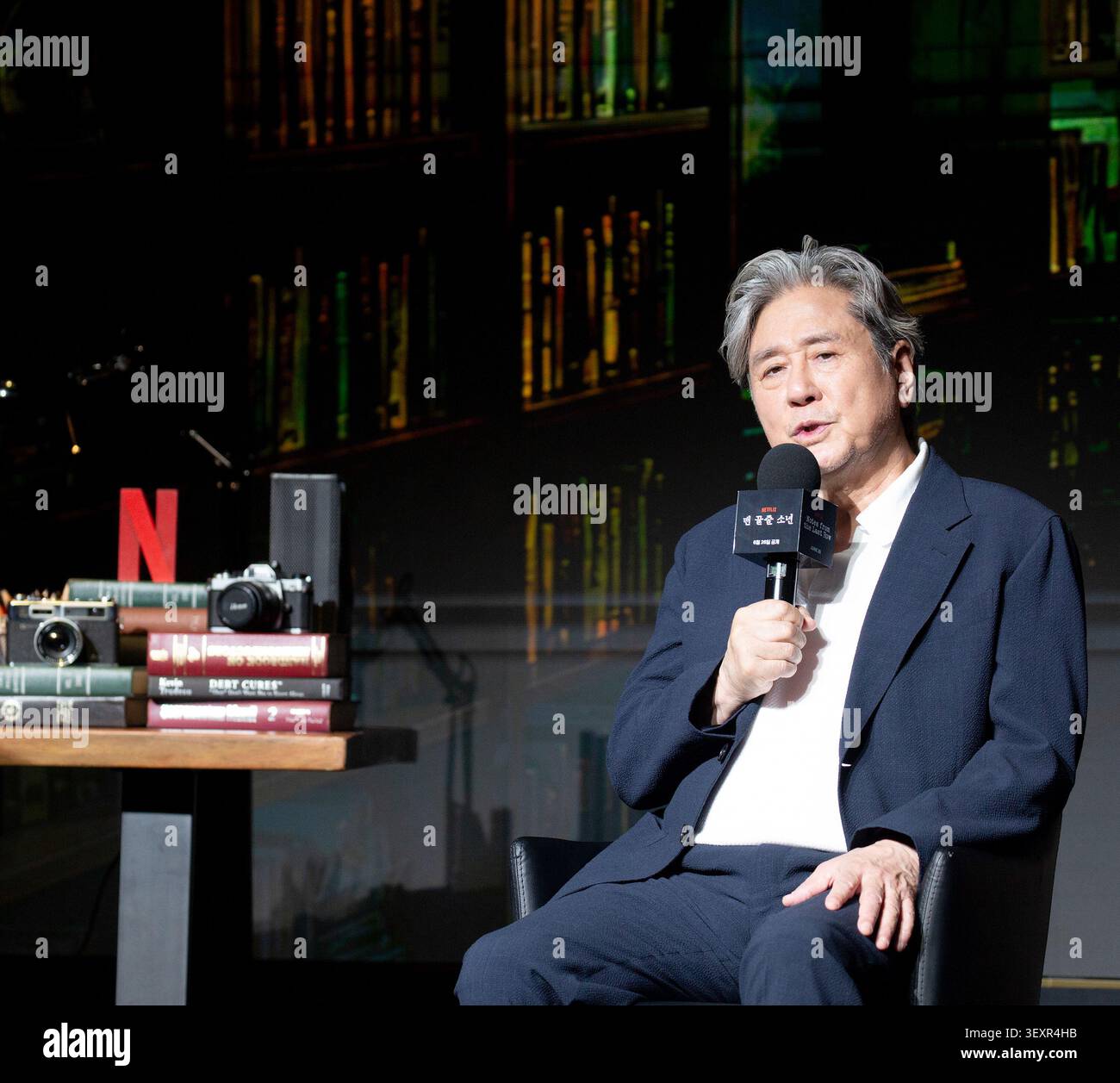 Choi Min-Sik, June 24, 2026 : Actor Choi Min-Sik at a press conference ...