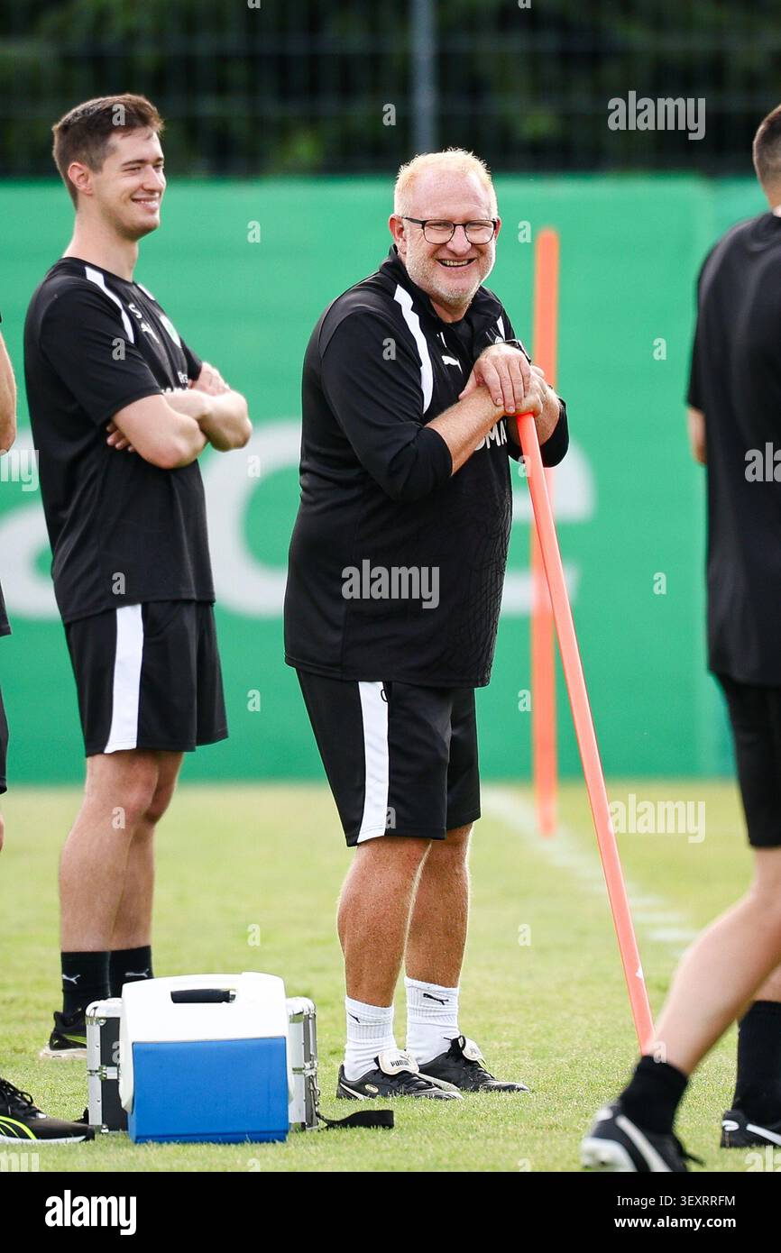 01 July 2026, Bavaria, Fürth: Soccer: 2. Bundesliga, SpVgg Greuther ...