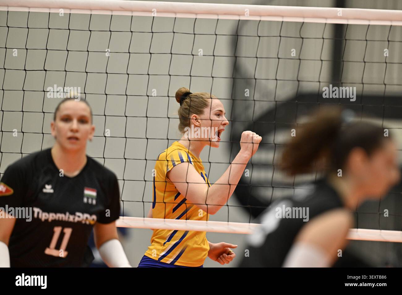 ÖREBRO, SWEDEN 20260701Sweden's Isabelle Haak celebrates during the ...