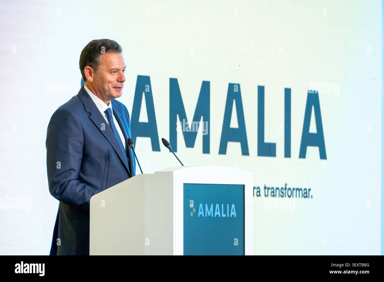 Lisbon, Portugal. 1 July 2026. Portuguese Prime Minister LUIS ...