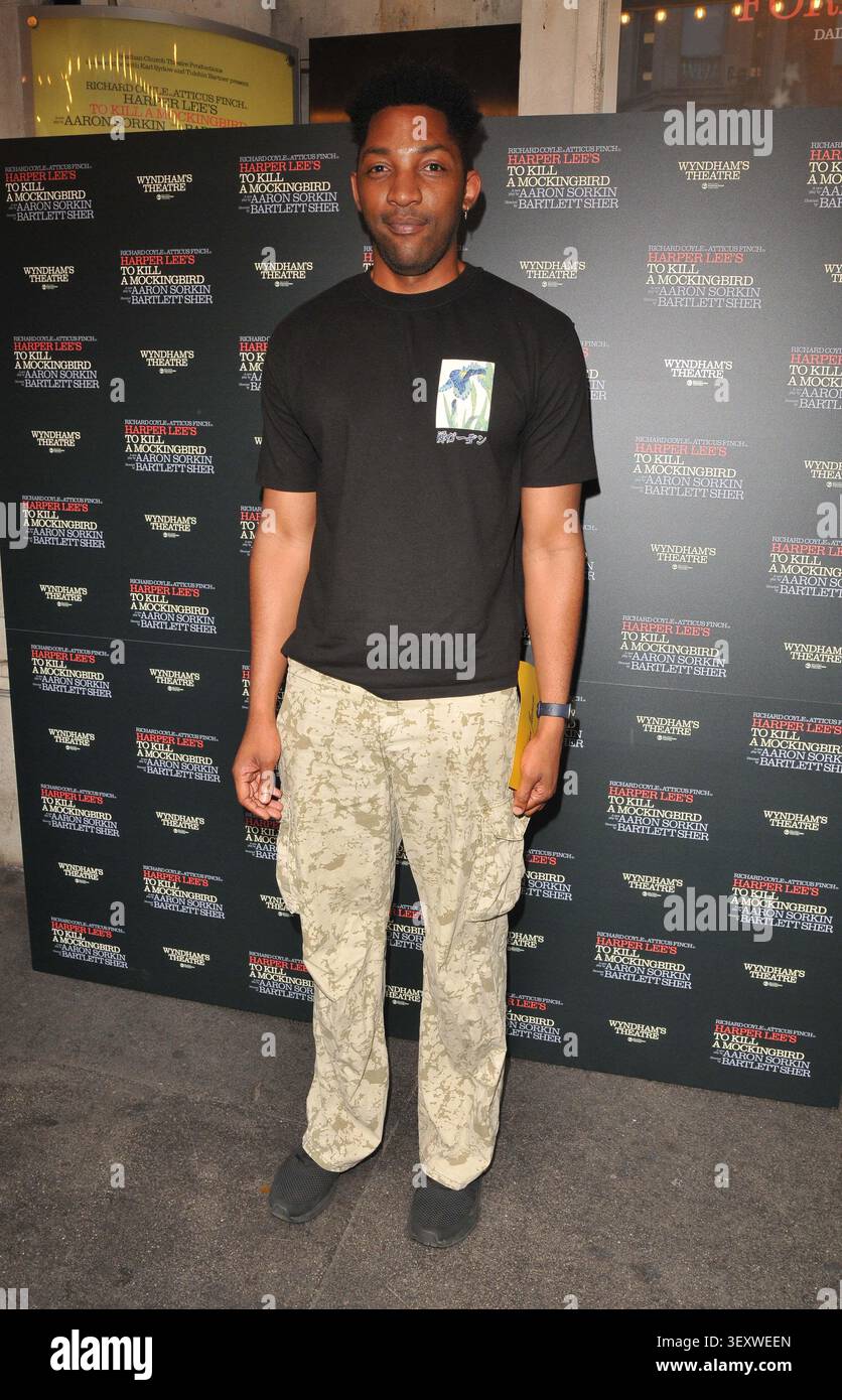 Matthew James Morrison at the "To Kill a Mockingbird" play press night ...