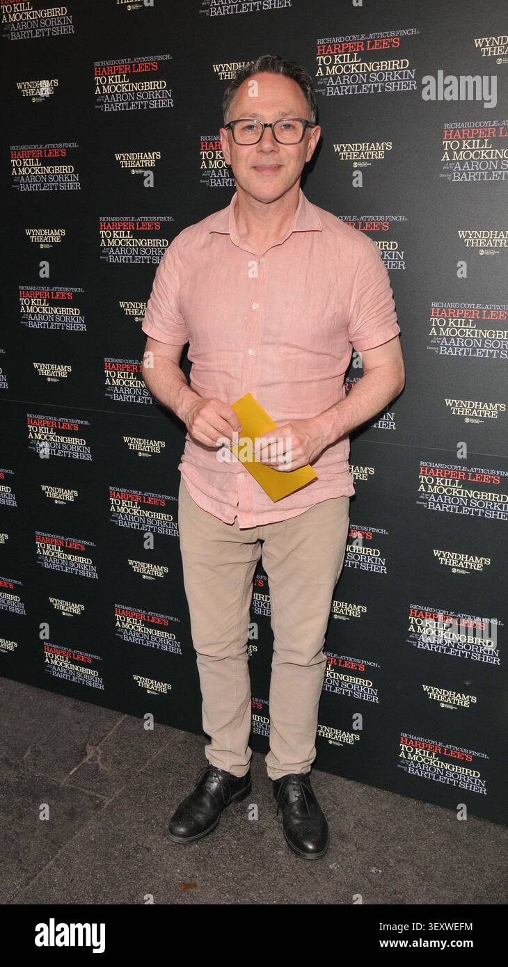 Reece Shearsmith at the "To Kill a Mockingbird" play press night ...