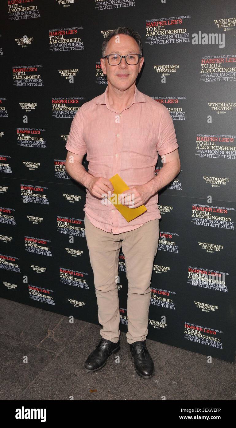 Reece Shearsmith at the "To Kill a Mockingbird" play press night ...