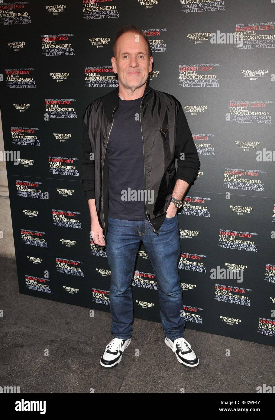 Chris Moyles at the "To Kill a Mockingbird" play press night, Wyndham's ...
