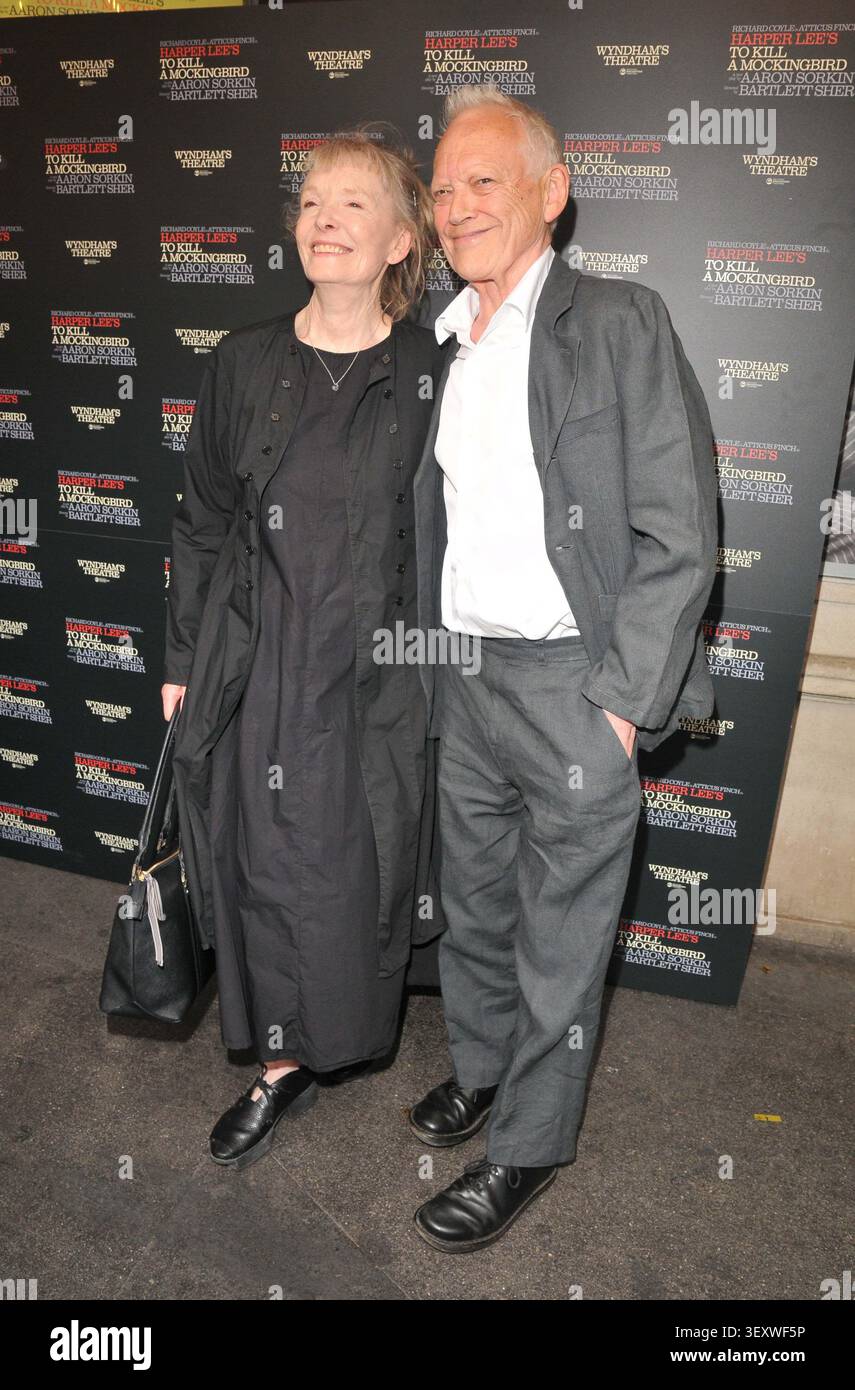 Lindsay Duncan and Hilton McRae at the "To Kill a Mockingbird" play ...