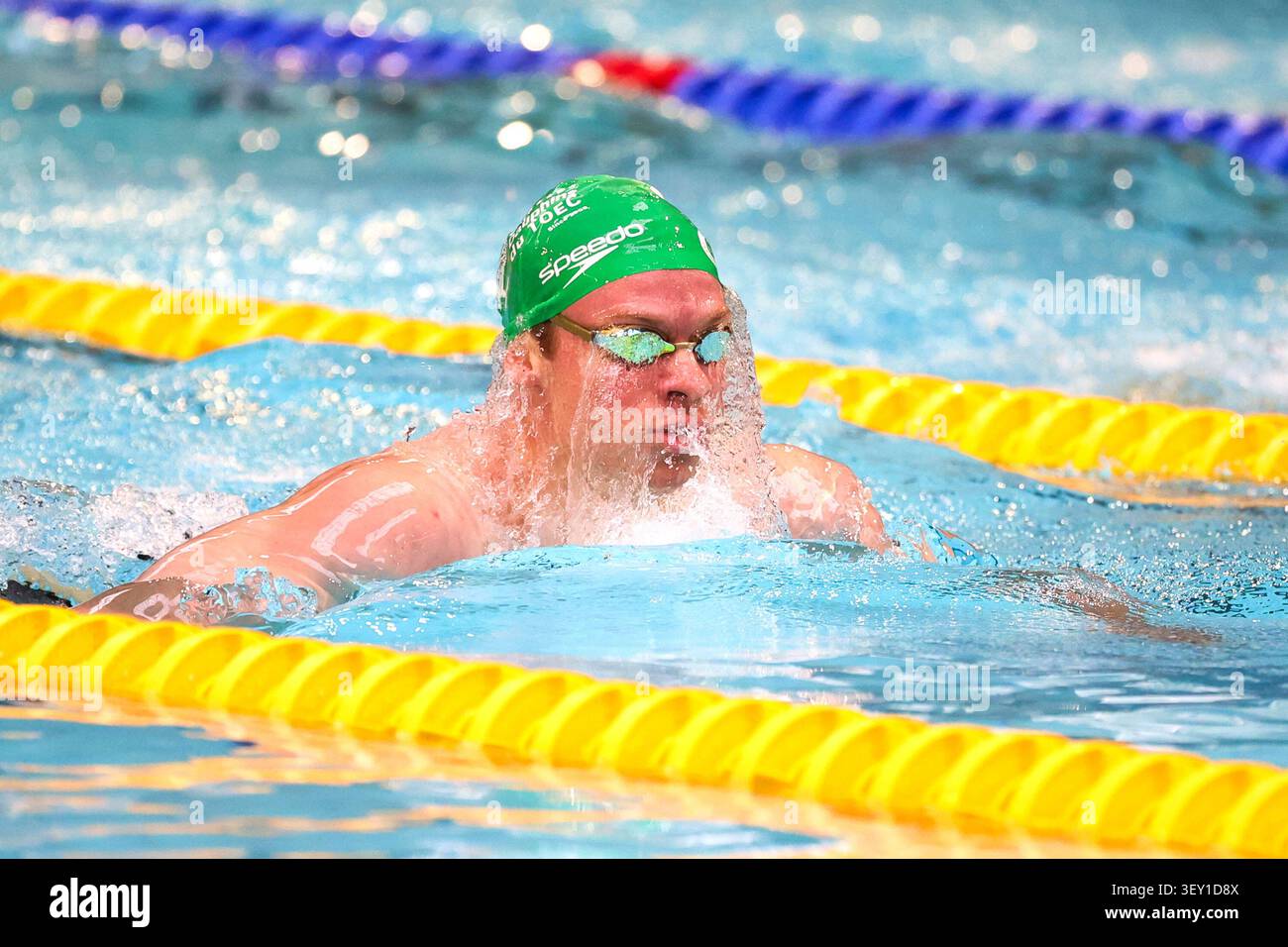 200 m brasse messieurs, Leon MARCHAND de Dauphins Toulouse OEC during ...
