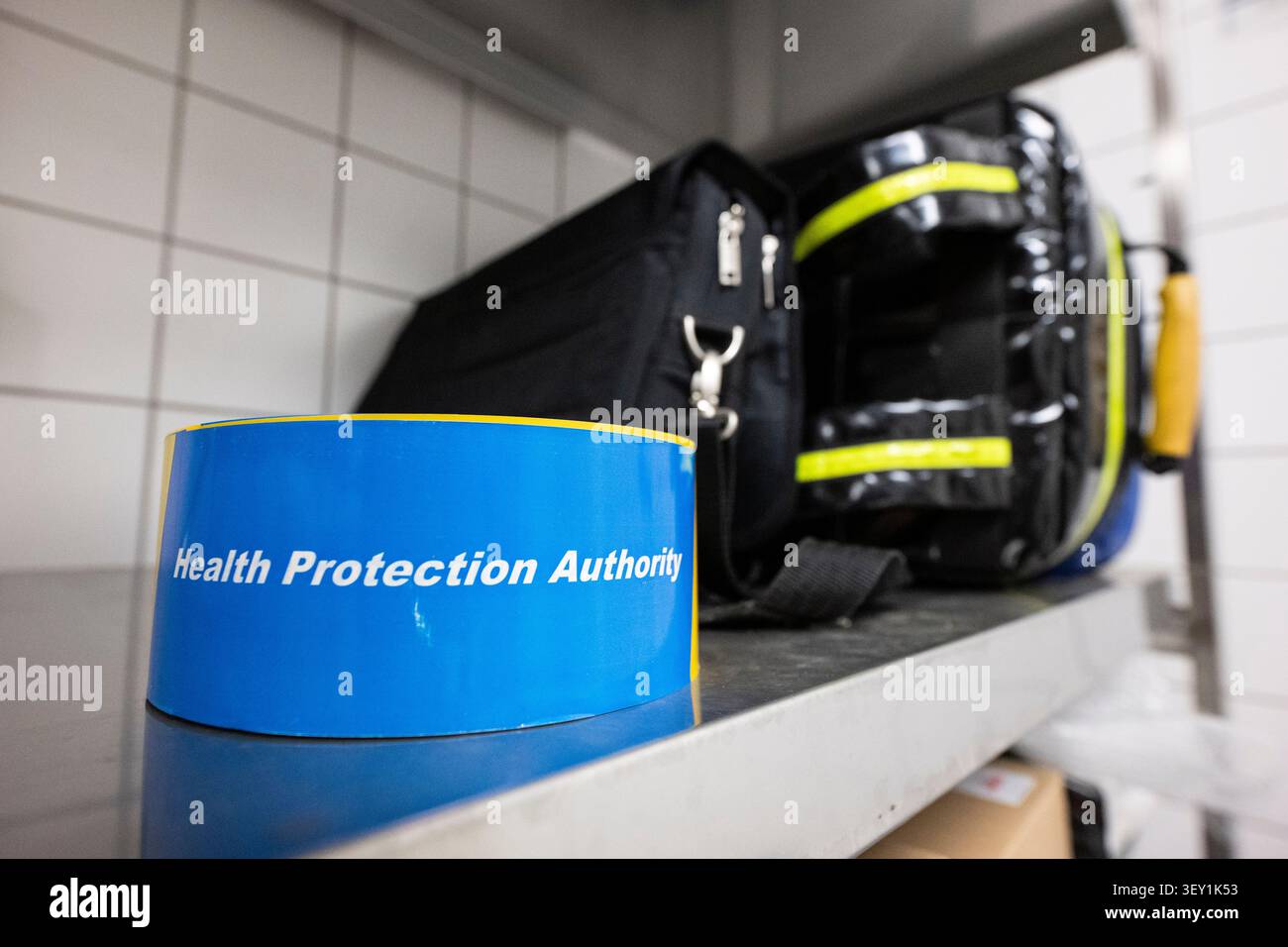 PRODUCTION - 01 July 2026, Hesse, Frankfurt am Main: "Health Protection ...