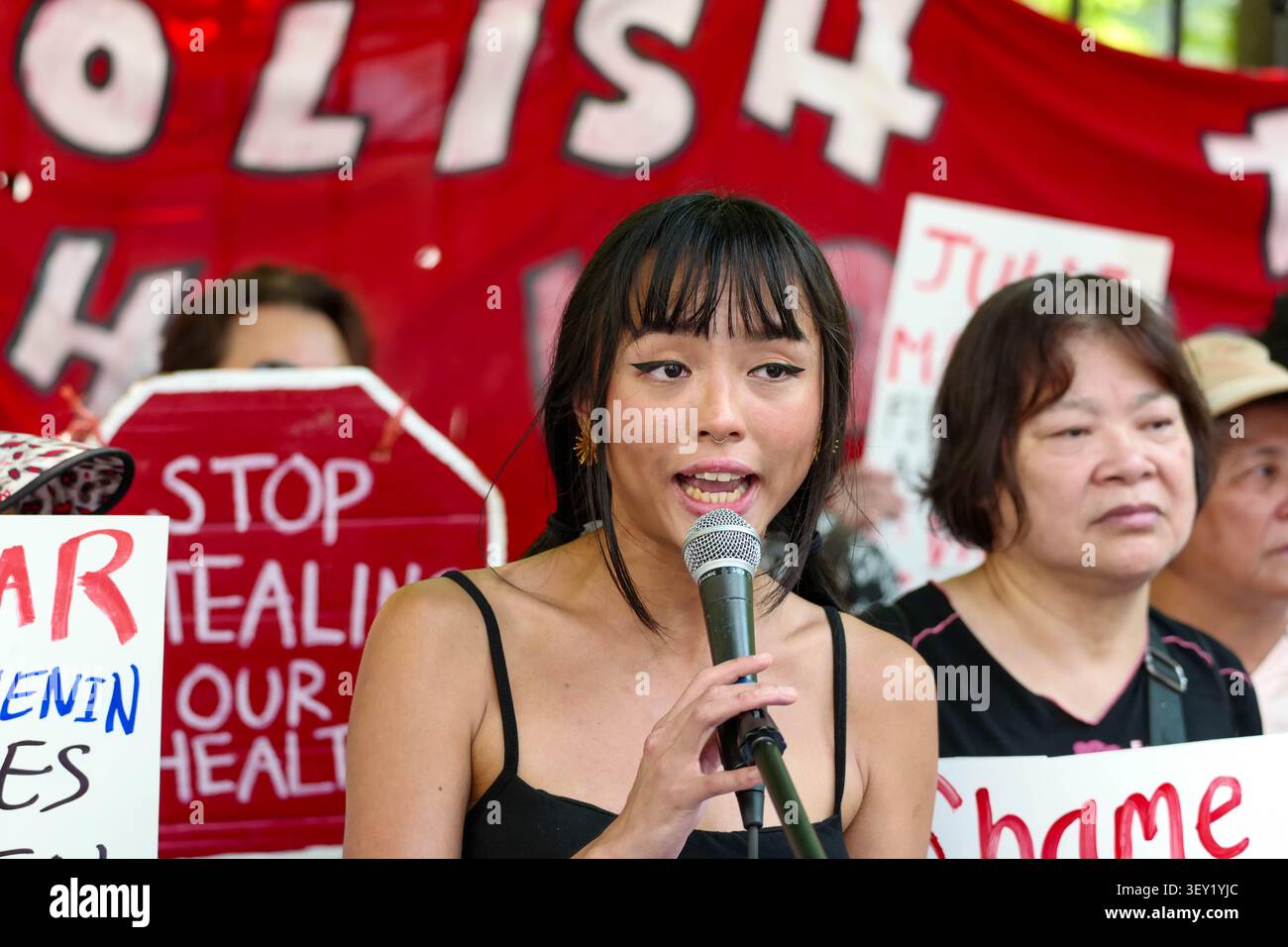 New York, NY- July 1:Home Care Workers and Demonstrators Protest ...