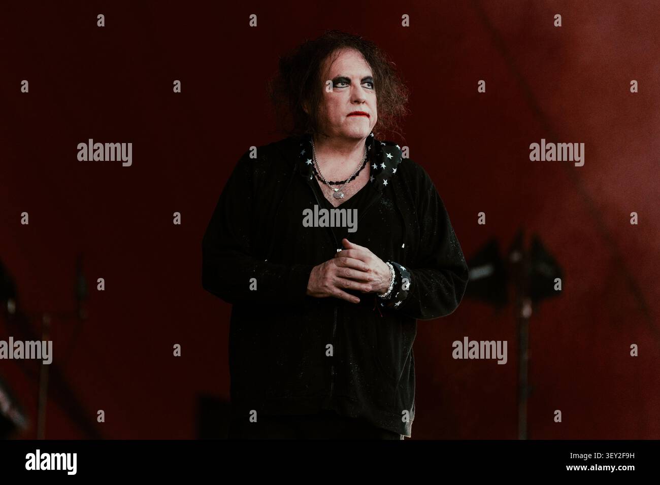 Roskilde, Denmark. 01st, July 2026. The English rock band The Cure ...