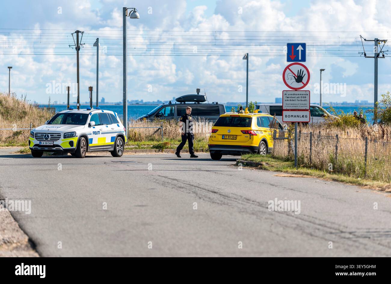 FILE - Danish police and security services are present near Copenhagen ...