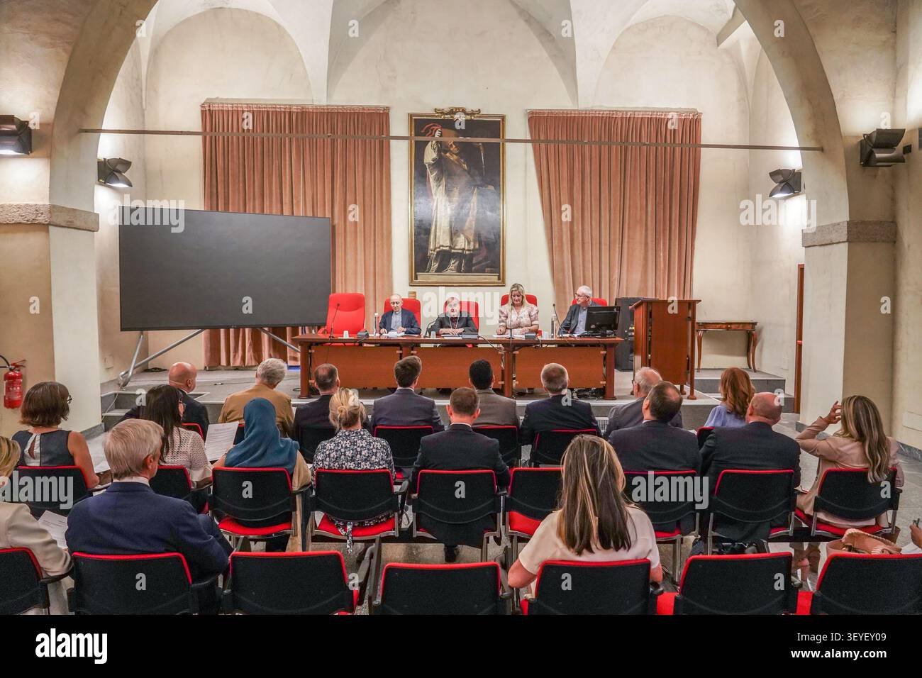 IPA86340888 - MILAN, July 3, 2026 — At the Archbishop's Palace, the ...