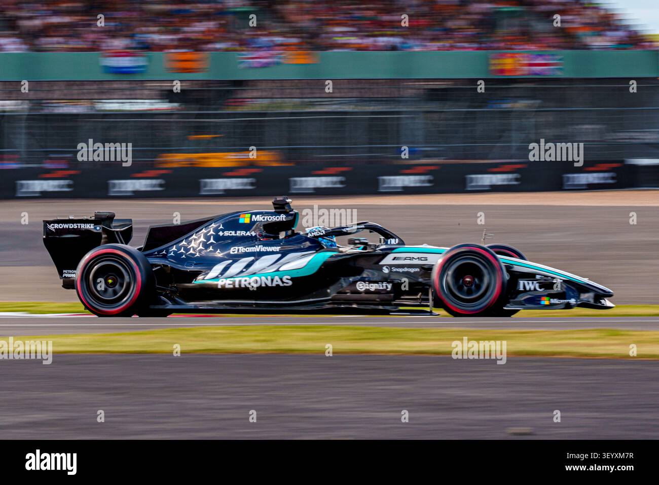 Silverstone, UK, 4th July 2026 Car #63 George Russell for Mercedes ...