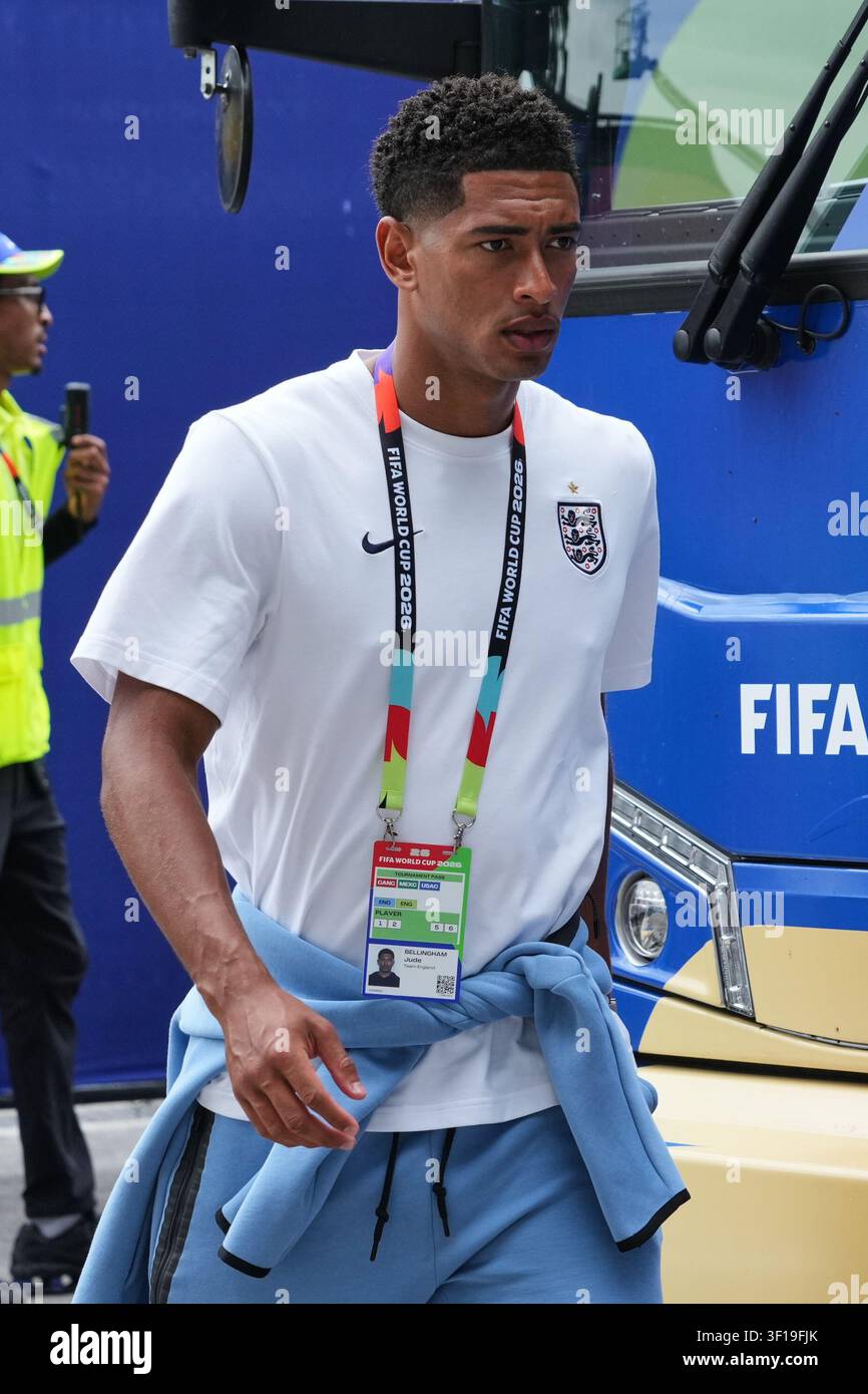 England s Jude Bellingham Arrives For The World Cup Quarterfinal Soccer England s Jude Bellingham Arrives For The World Cup Quarterfinal Soccer