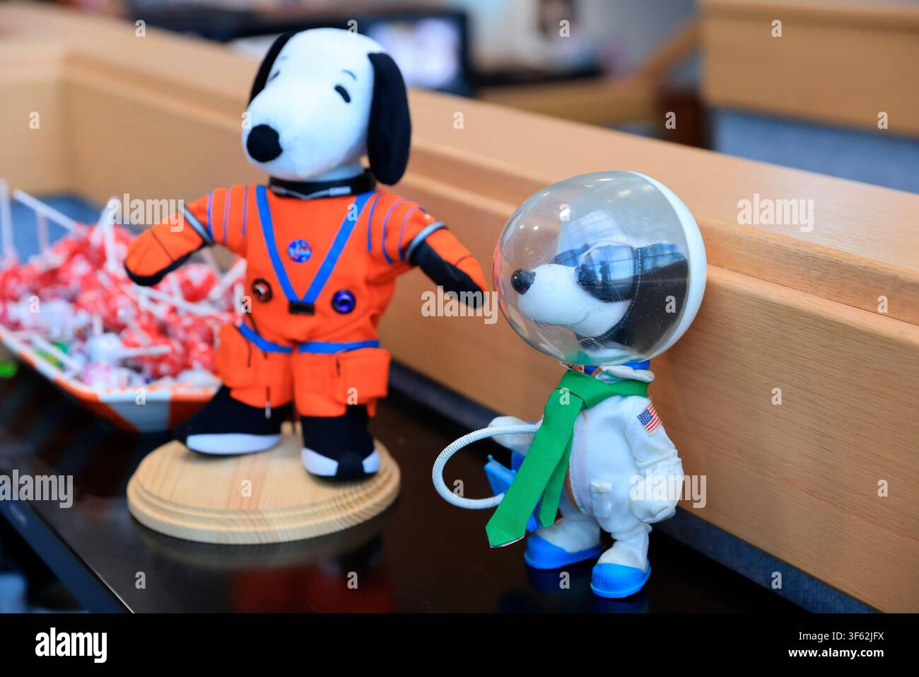 Editorial Use Only Artemis I Snoopy Plush Figures The Plush Snoopy