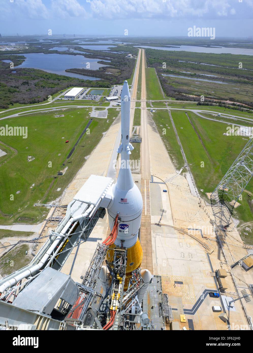 Editorial Use Only Artemis Ii On The Launch Pad The Nasas Space